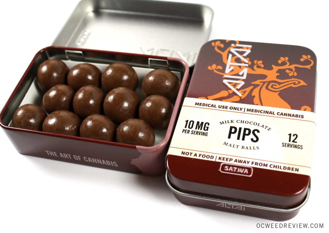 Altai Malt Ball Pips Edible Review | OC Weed Review